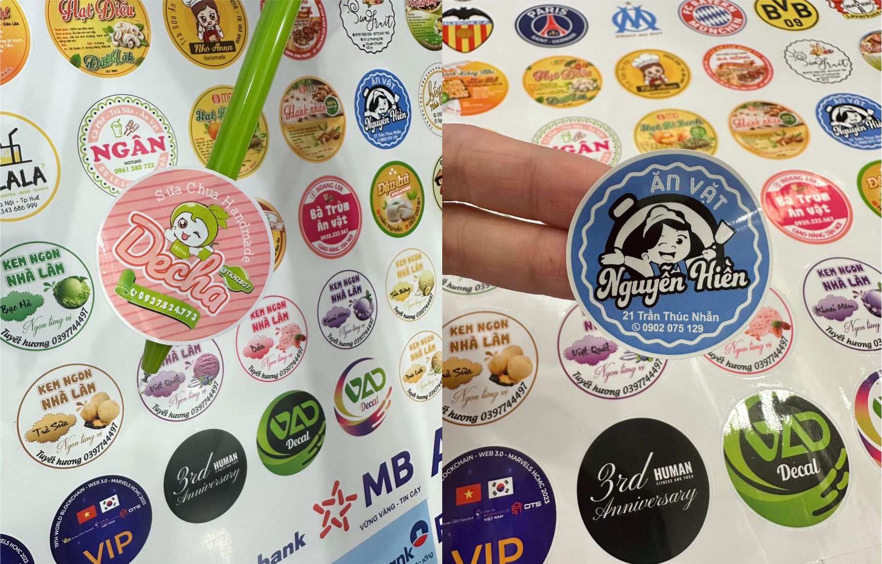 In Tem Nhãn Decal Là Gì? In Tem Nhãn Decal Sữa Ở Đâu Chất Lượng?